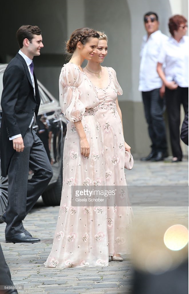 Beatrice Borromeo attended the wedding of Hereditary Prince Franz ...