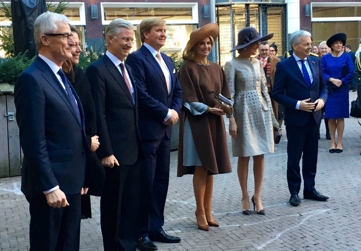 King Philippe and Queen Mathilde Visit The Netherlands – Day 1 – The ...