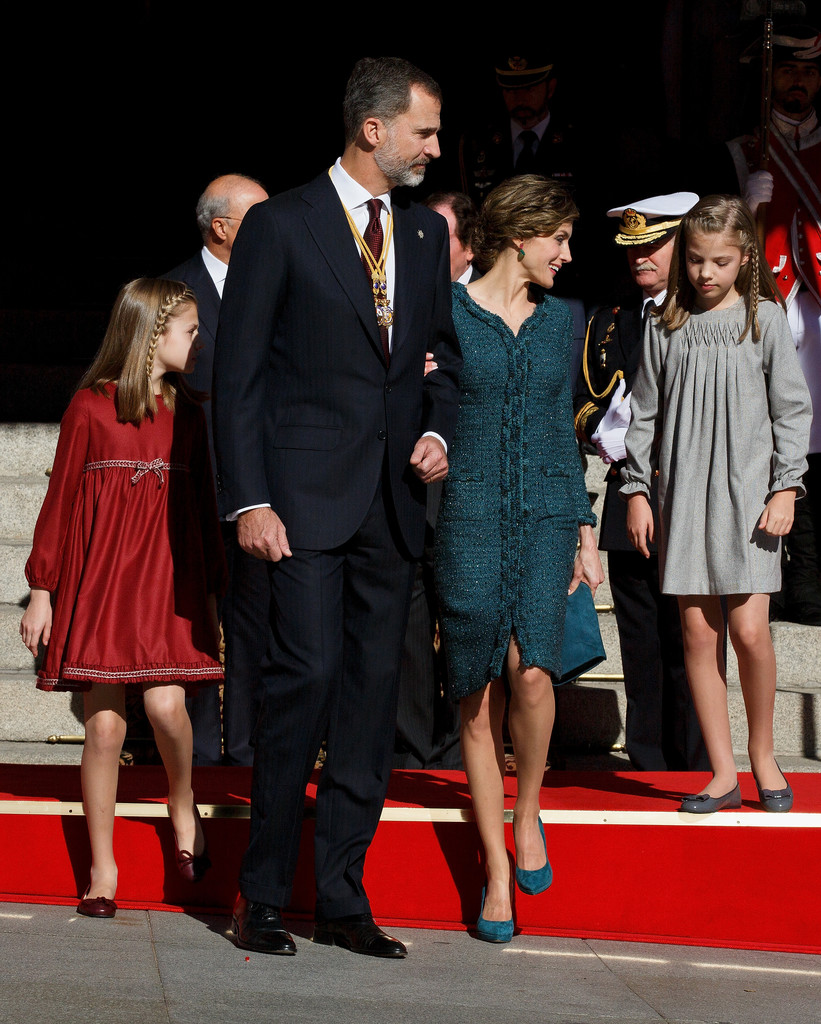 The Spanish Royal Family attend the Opening of the Parliament – The ...