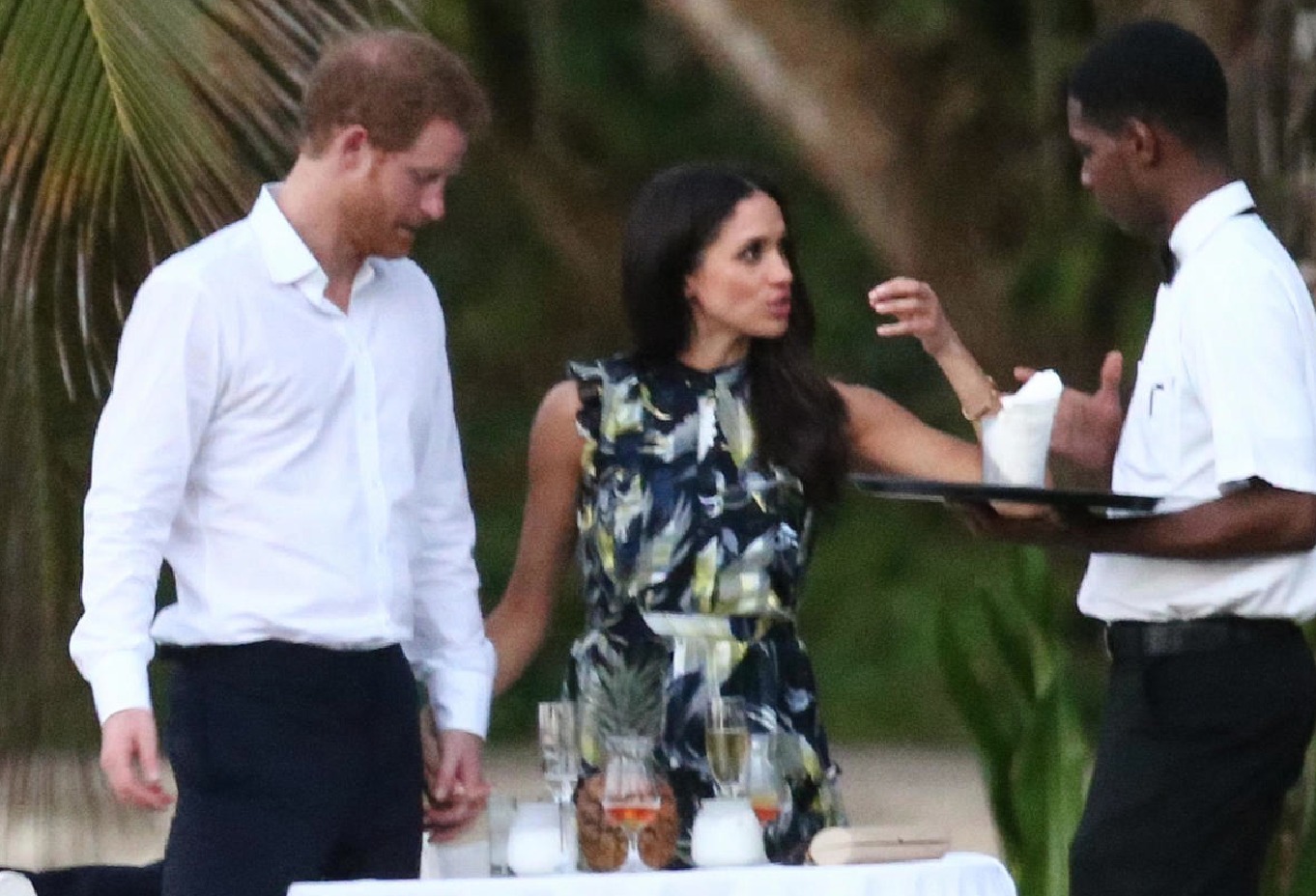 Prince Harry and Meghan Markle attended the wedding of Tom Inskip and ...