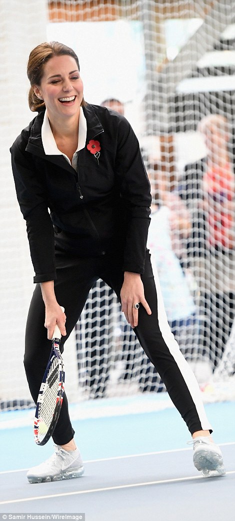 The Duchess of Cambridge Visits The Lawn Tennis Association – The Real ...