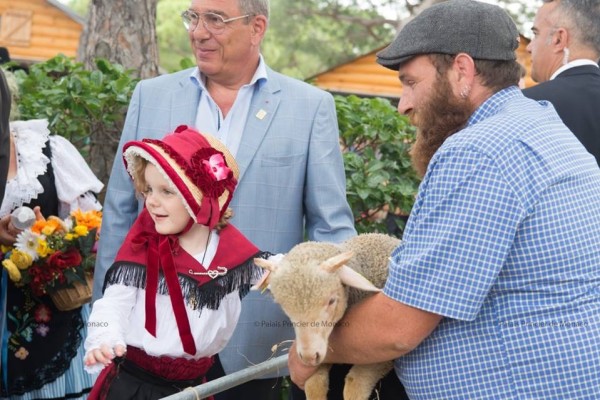 Prince Albert and Princess Charlene attends the first meeting of the ...