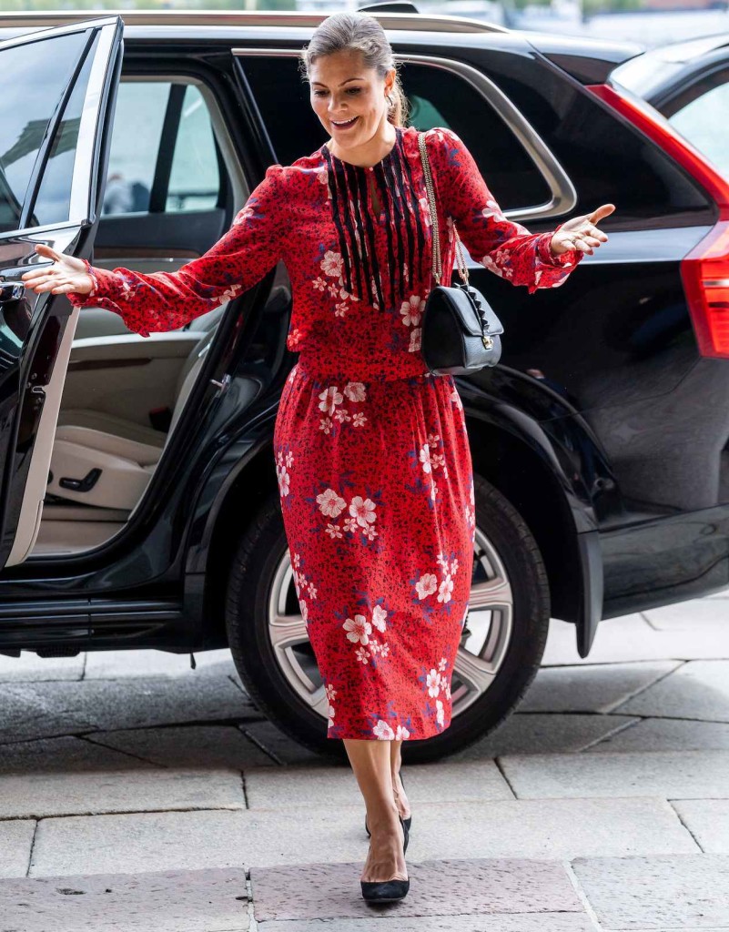 Crown Princess Victoria attends a lunch as part of the Ingmar Bergman ...