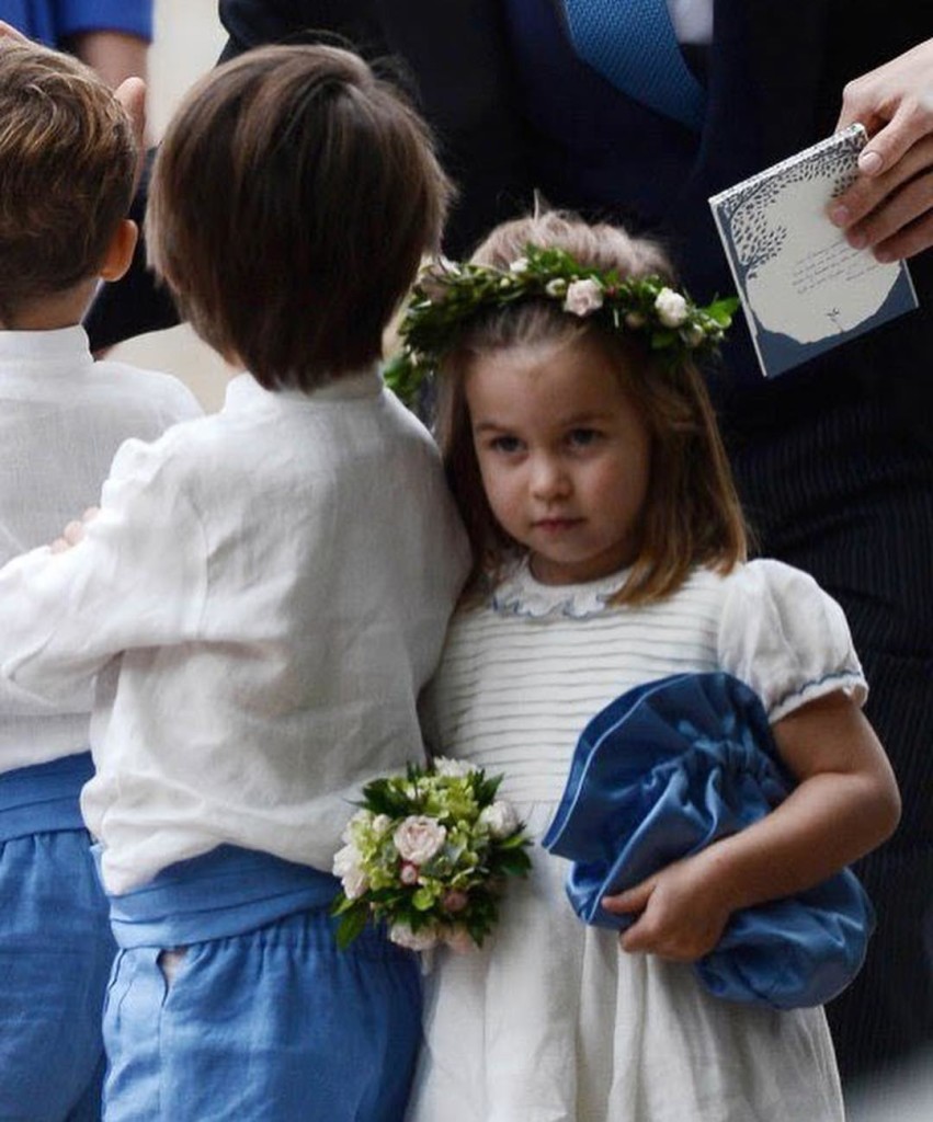 The Duke and Duchess of Cambridge attended the wedding of Sophie Carter ...