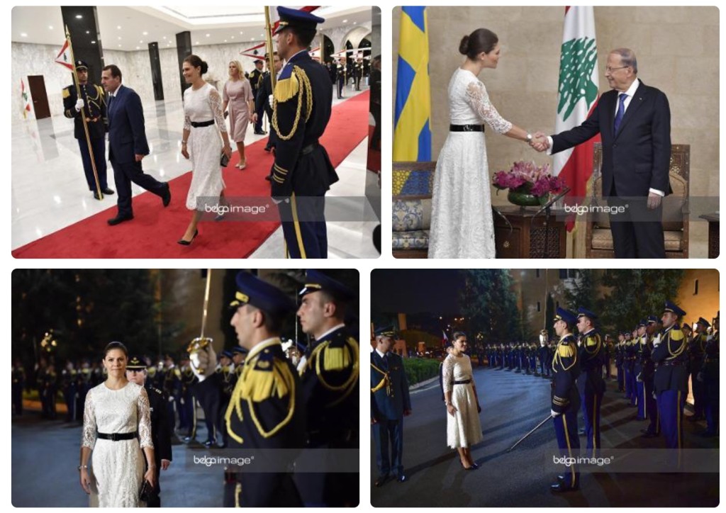Crown Princess Victoria & Prince Daniel visits Lebanon – Day 1 – The ...