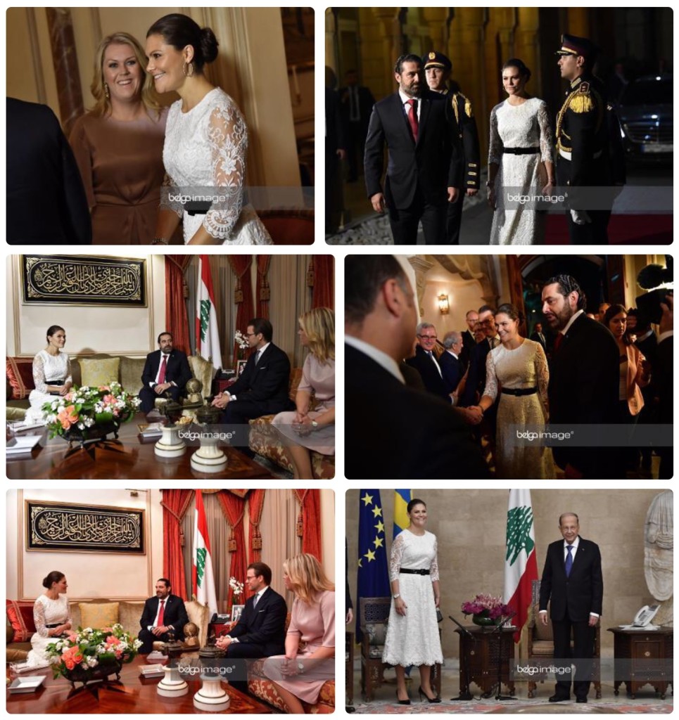 Crown Princess Victoria & Prince Daniel visits Lebanon – Day 1 – The ...