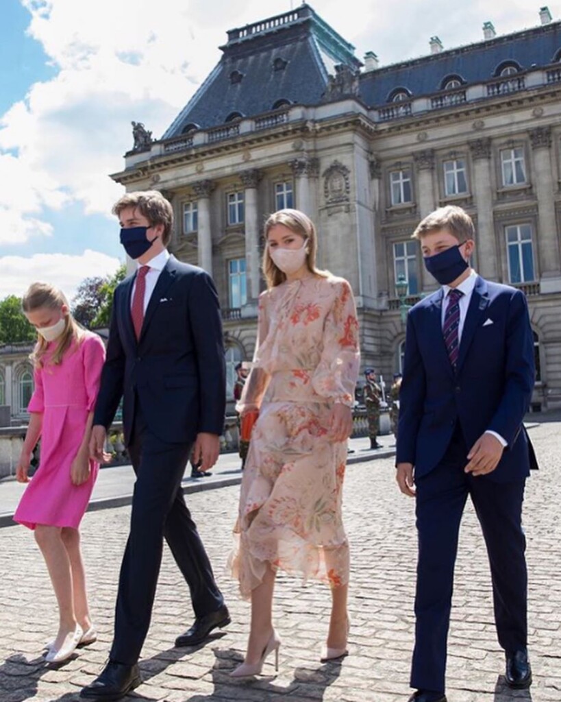 Belgian Royal family attended a special ceremony to pay tribute to ...