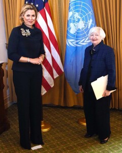 Queen Maxima Visit to Washington DC and New York for her work as the UN ...