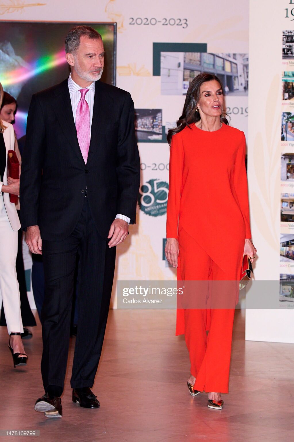 Spanish Royals Attend A Literature Event To Commemorate The Centenary ...