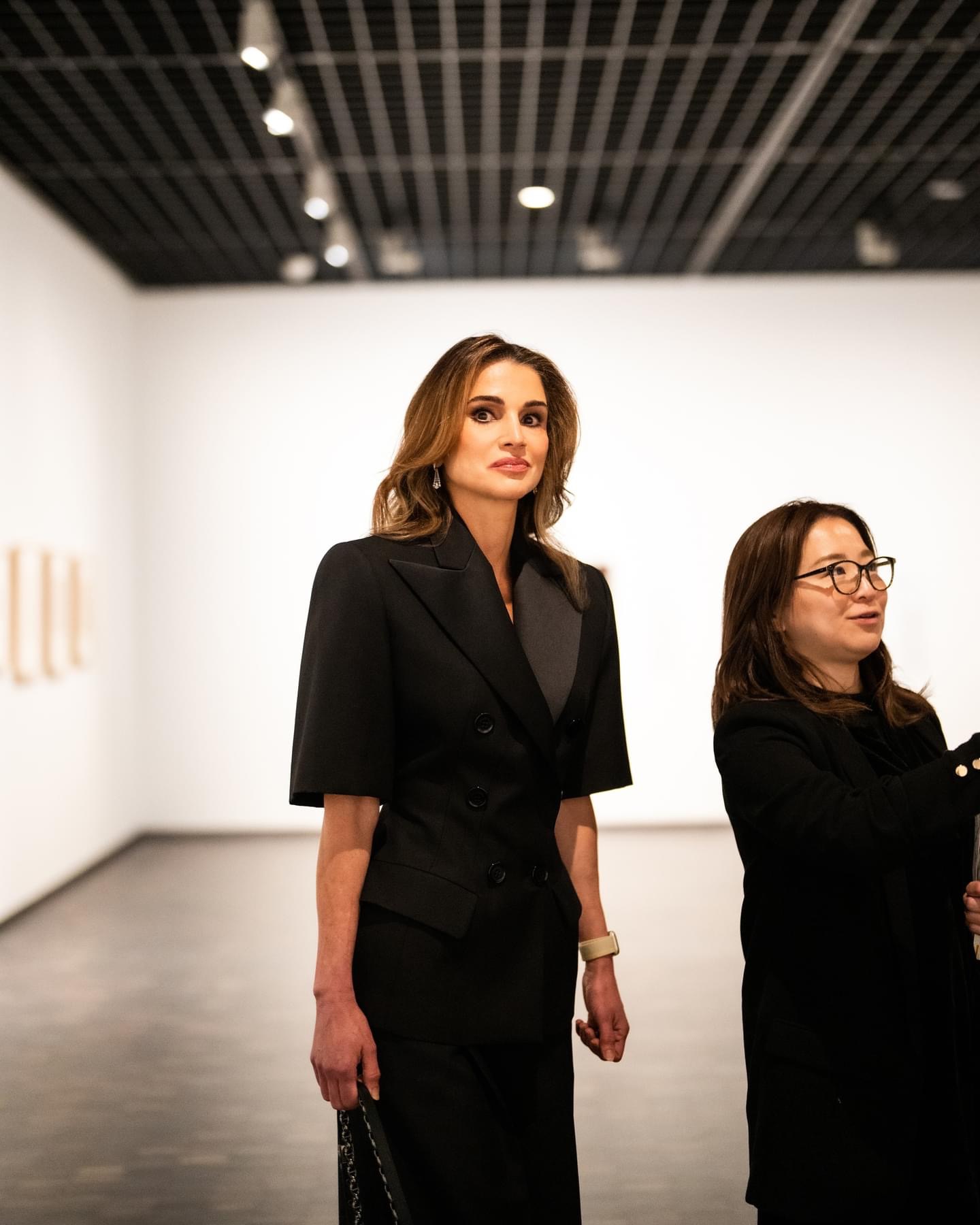 Queen Rania Visit to The National Museum of Modern Art, Tokyo 70th ...