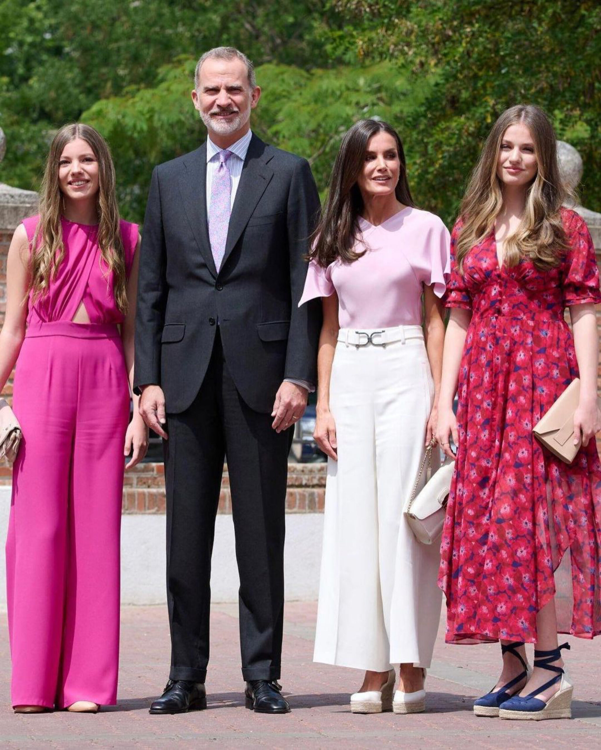 The Spanish Royal Family attended the confirmation of Infanta Sofia ...