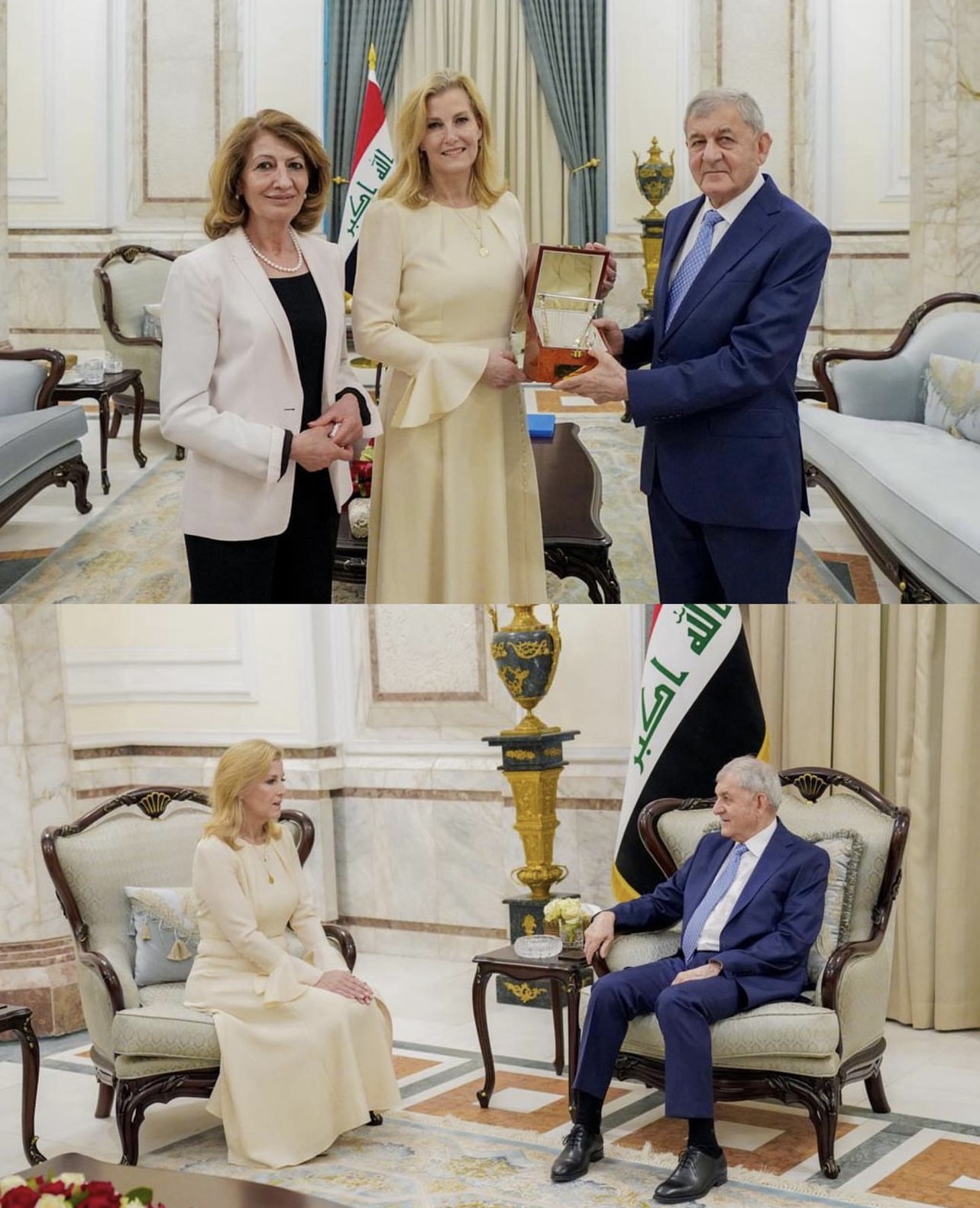 The Duchess of Edinburgh Visit to Iraq – Day 1(Meeting with the ...