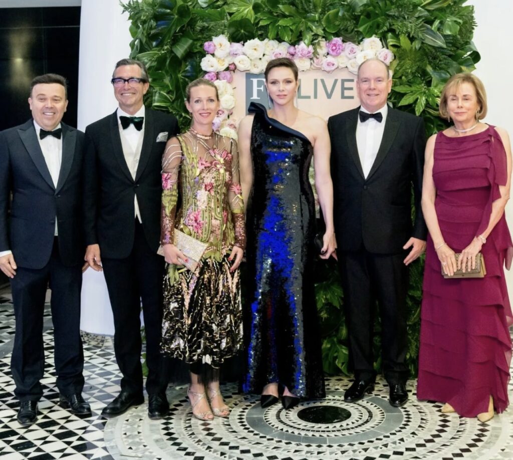 Prince Albert and Princess Charlene attended gala dinner for the FT ...