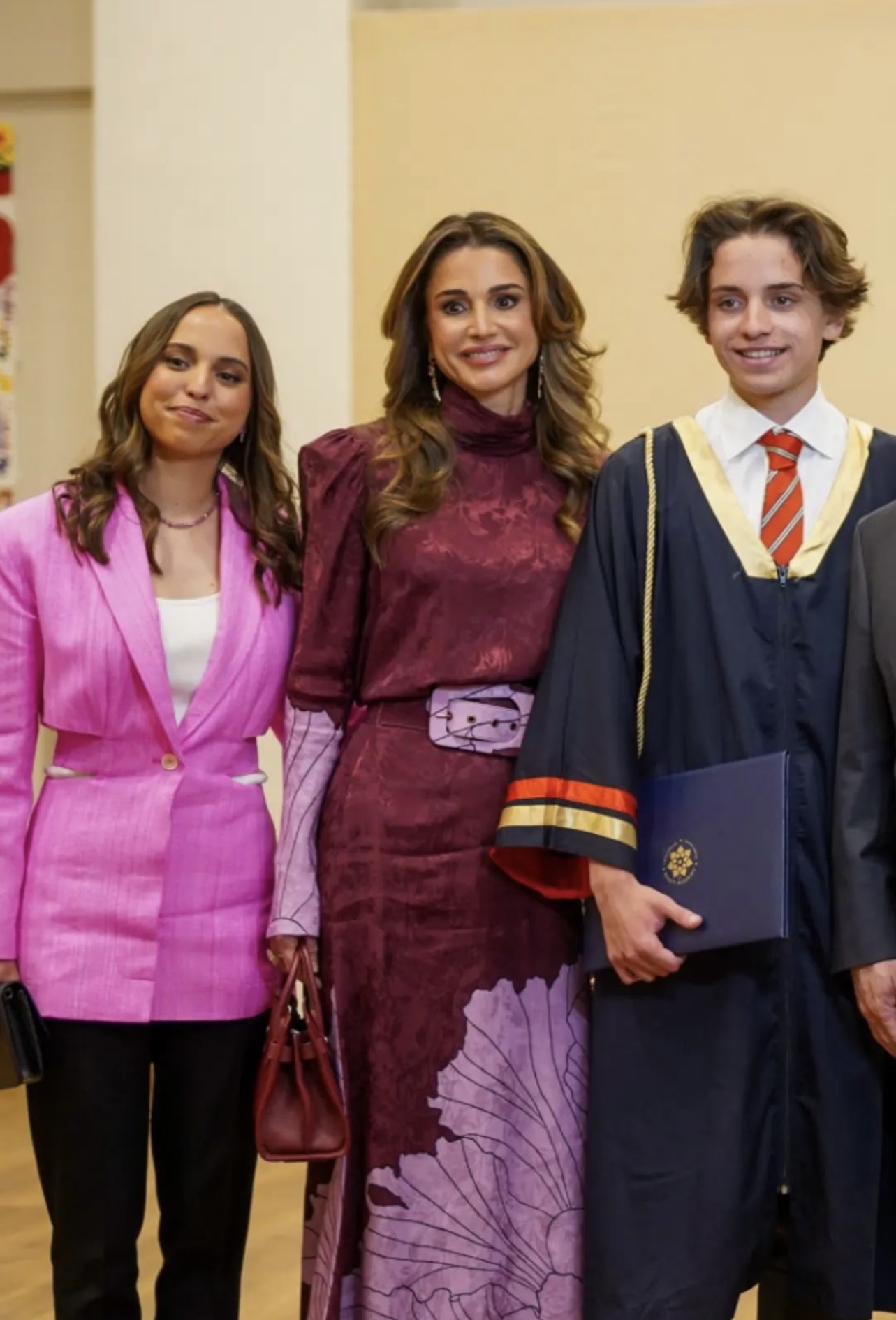 The Jordan Royal Family attend the graduation of Prince Hashem – The ...