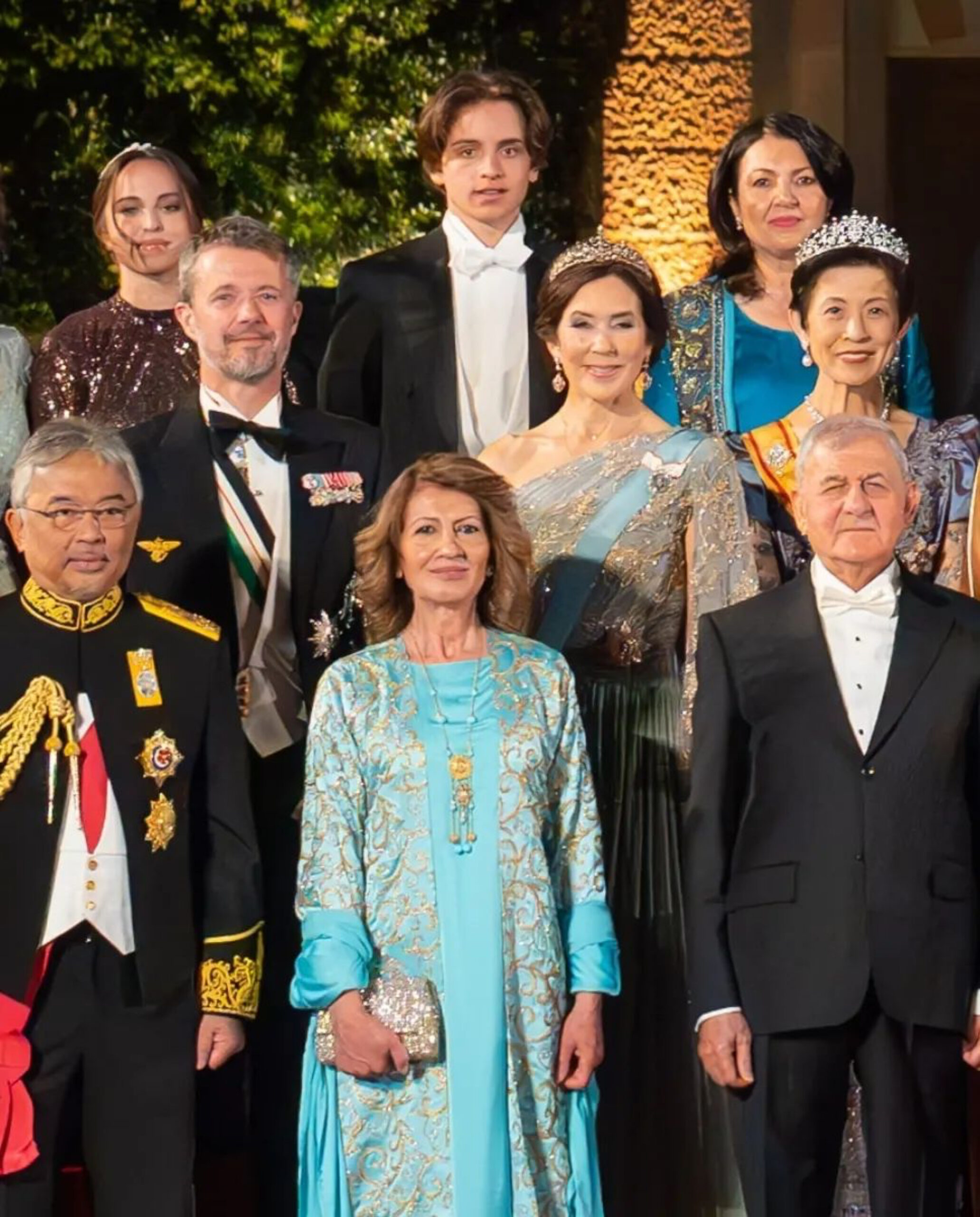 The Royal Hashemite Court has released the official portrait from the ...