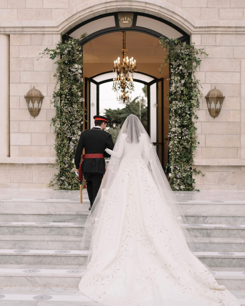The Royal Hashemite Court has released the first official wedding ...