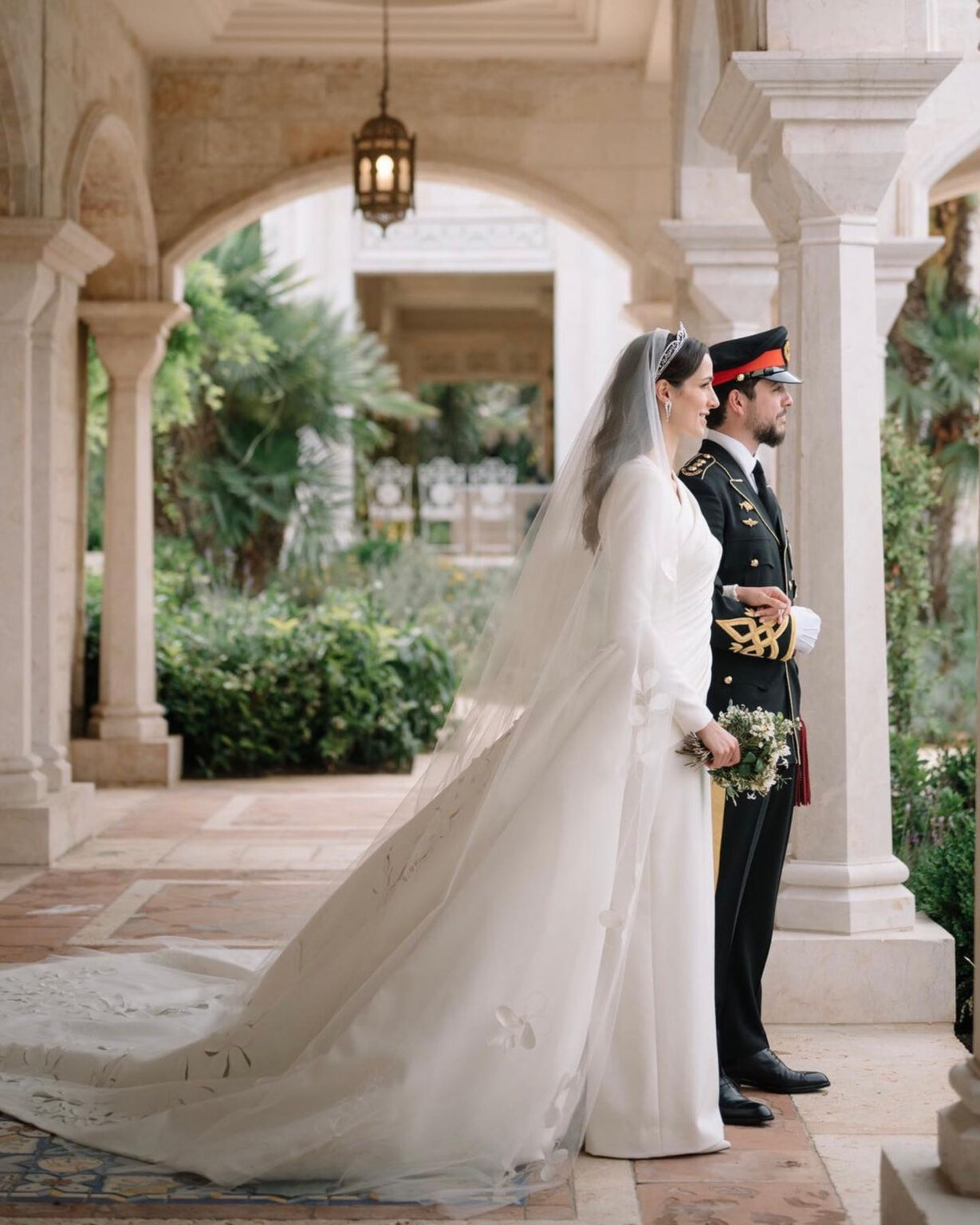 The Royal Hashemite Court has released the first official wedding ...