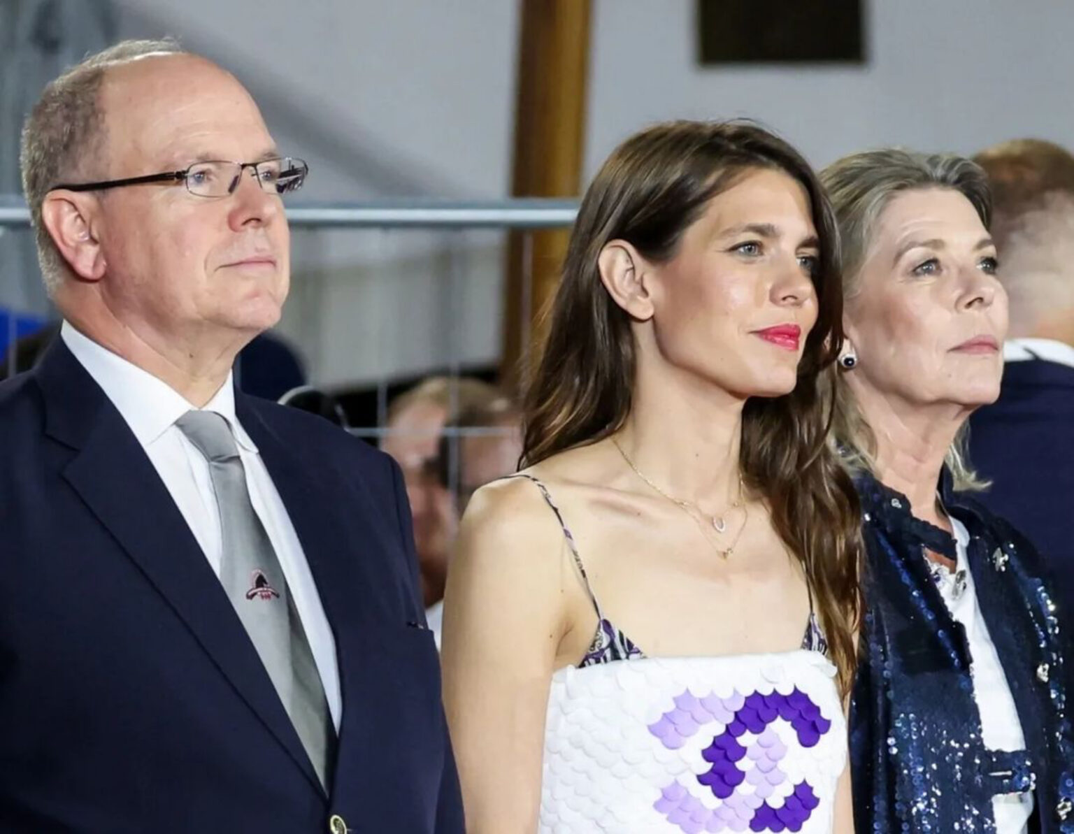 Albert,Caroline & Charlotte attended the awards ceremony of the ...