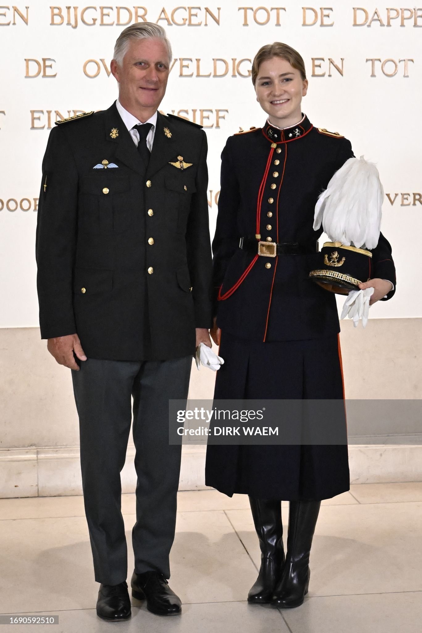 Princess Elisabeth of Belgium took the Oath as an officer at the Royal ...
