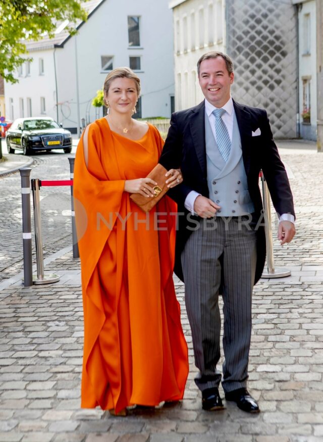 the Luxembourg Grand Ducal Family attended the wedding of Archduke ...