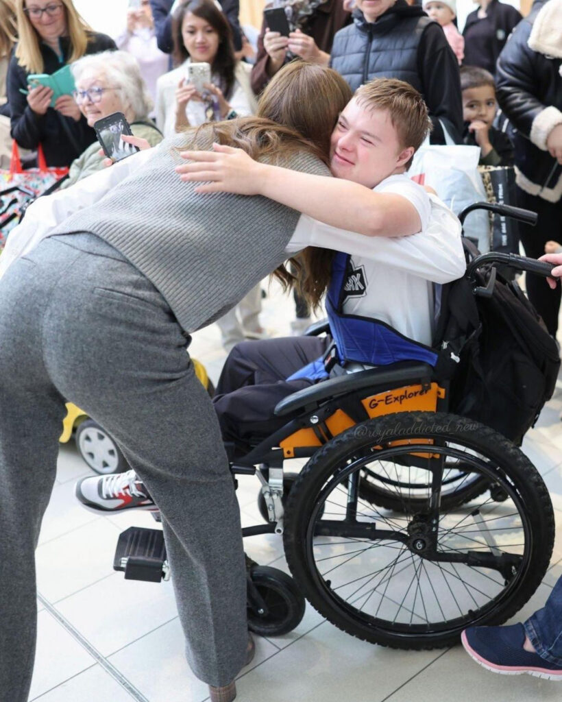 The Princess of Wales visited the Vsi Razom Community Hub in the ...