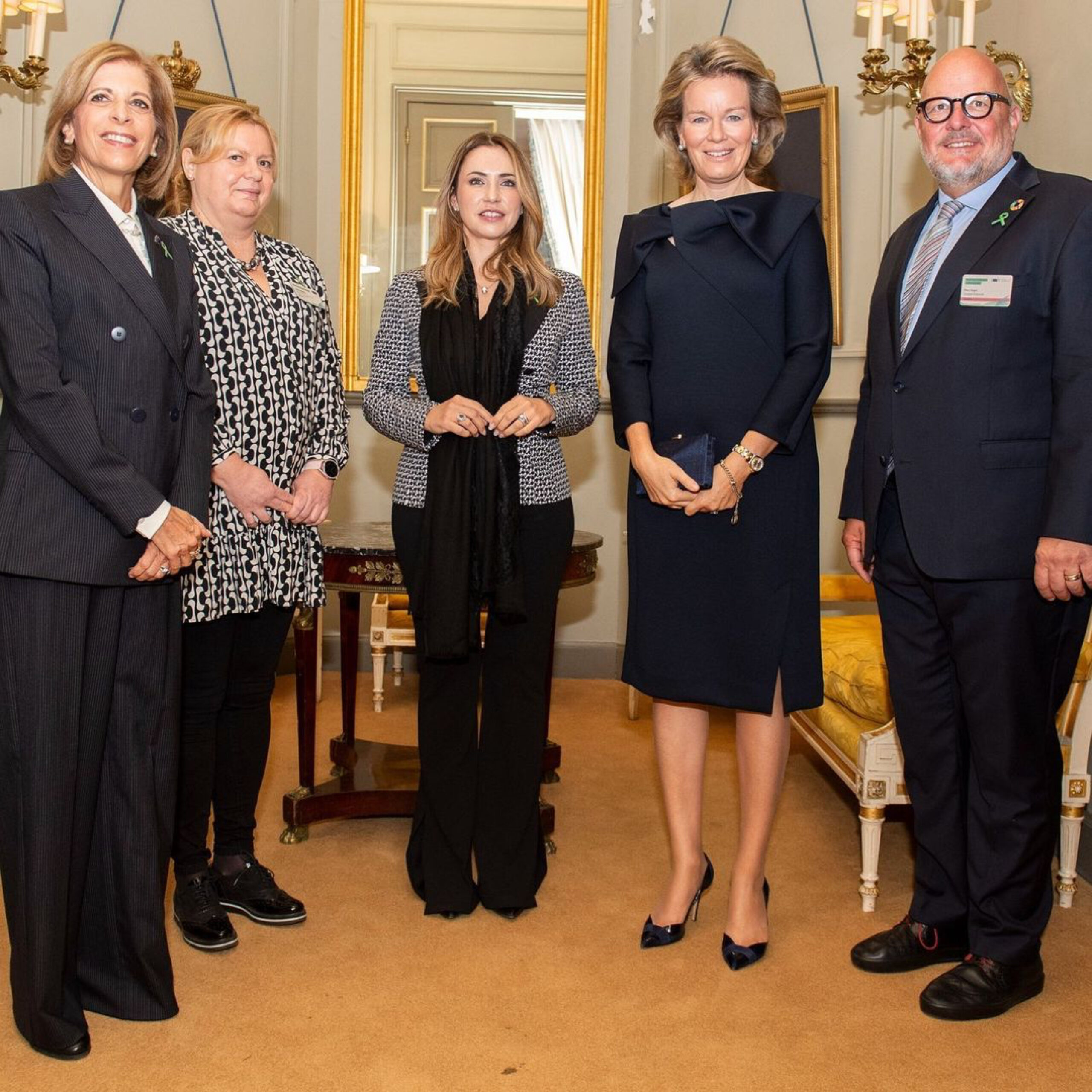 Queen Mathilde of Belgium attended Conference on the Holistic Approach ...