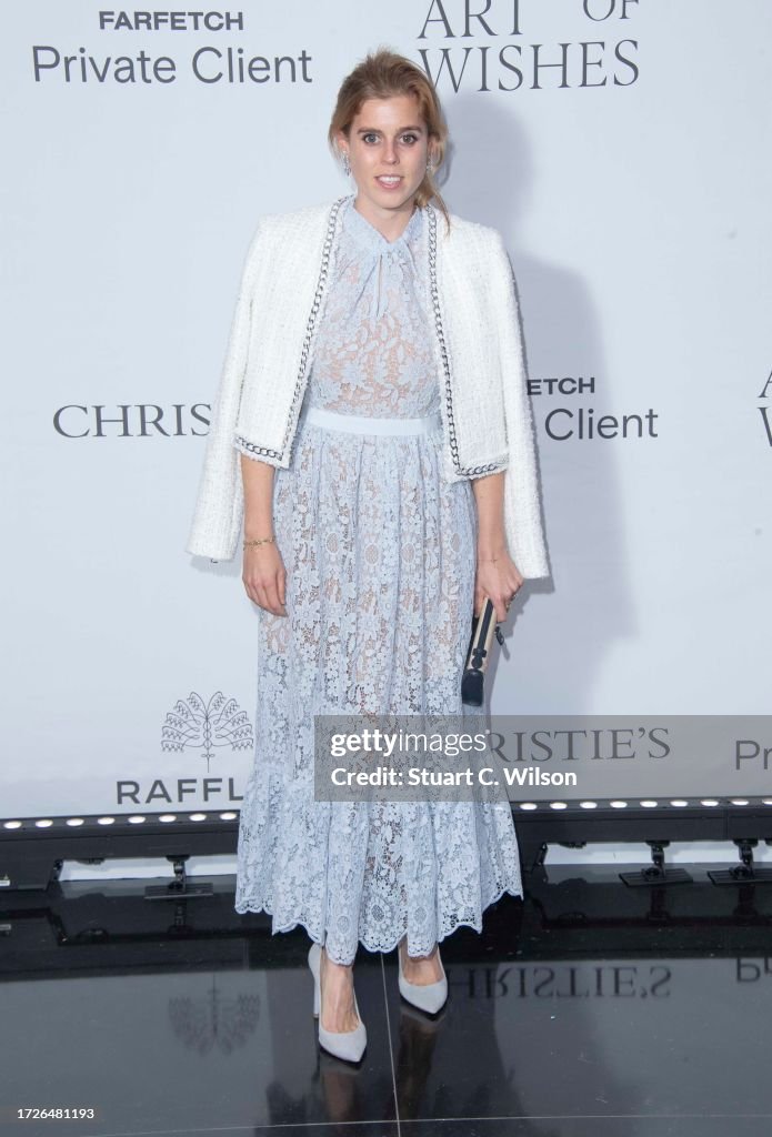 Princess Beatrice and Edoardo Mapelli Mozzi attended the Art of Wishes ...