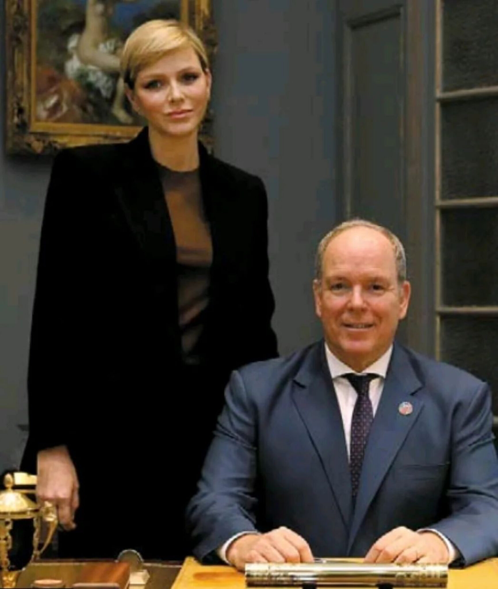 Prince Albert and Princess Charlene have given a joint interview to ...