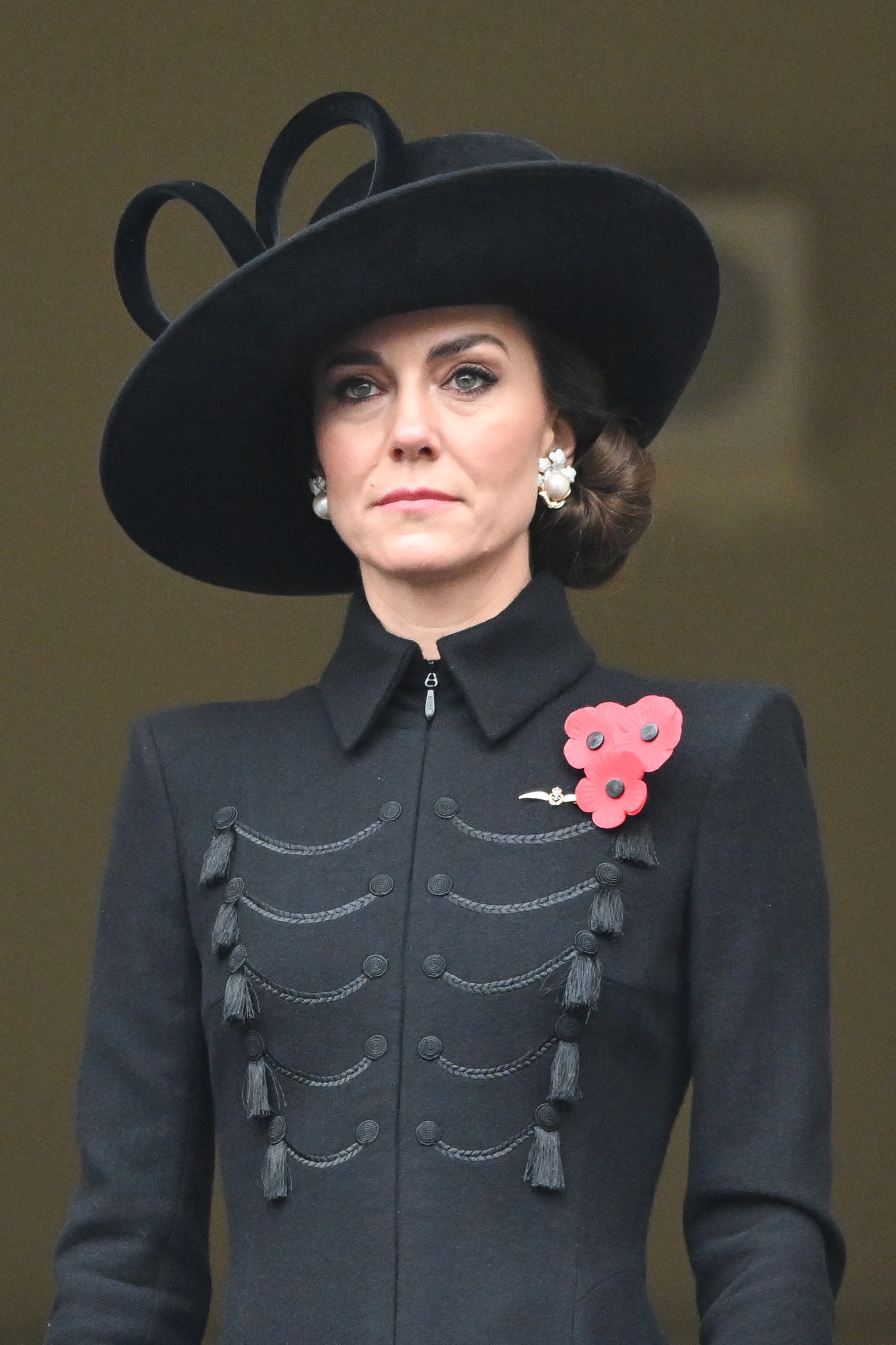 The British Royal family attends the Remembrance Sunday ceremony at the ...