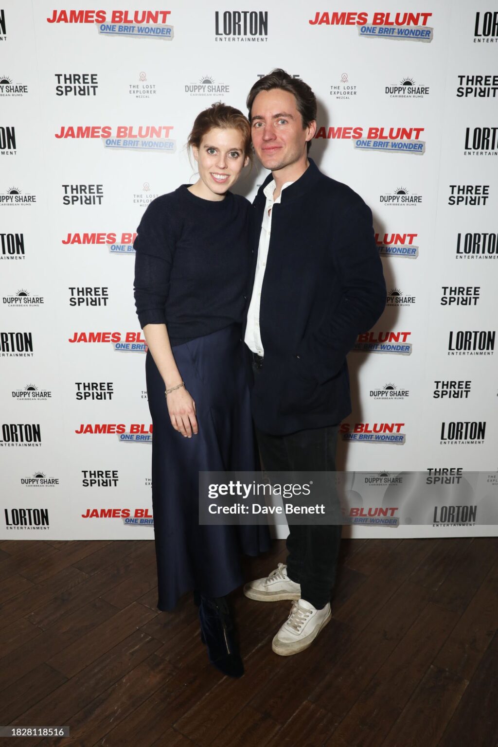 Princess Beatrice and Edo attended the premiere screening of “James ...