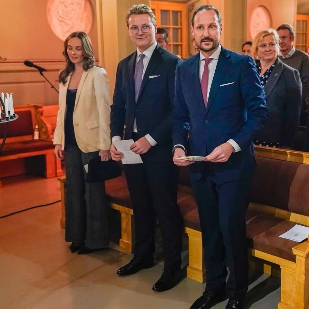 Crown Prince Haakon, Princess Ingrid Alexandra & Prince Sverre Magnus ...