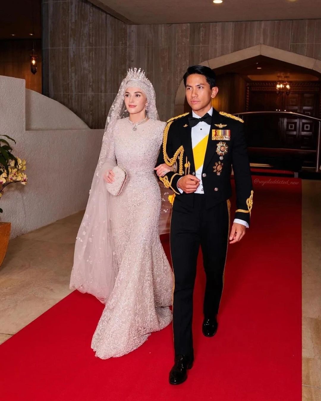 The wedding of Prince Mateen of Brunei and Anisha Rosnah binti Adam ...