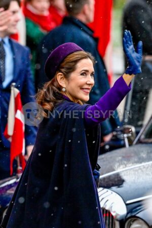 The Danish royal family attend a Sunday Service on the occasion of the ...