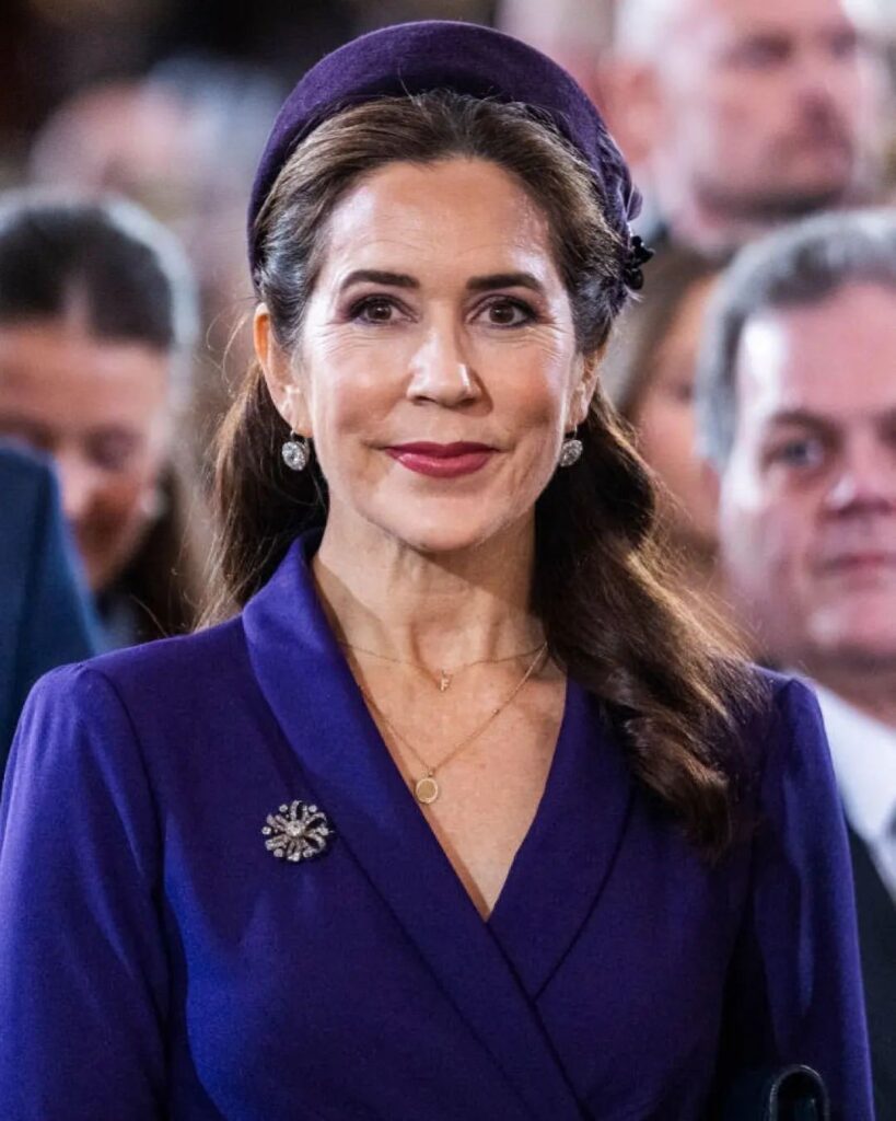 The Danish royal family attend a Sunday Service on the occasion of the ...