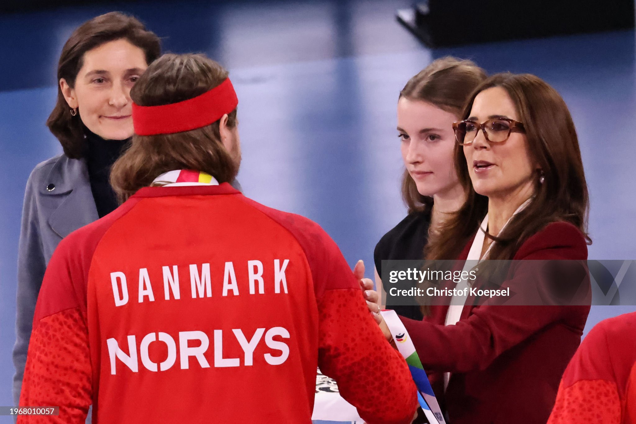 Queen mary attend the Men’s EURO 2024 EHF Handball European ...