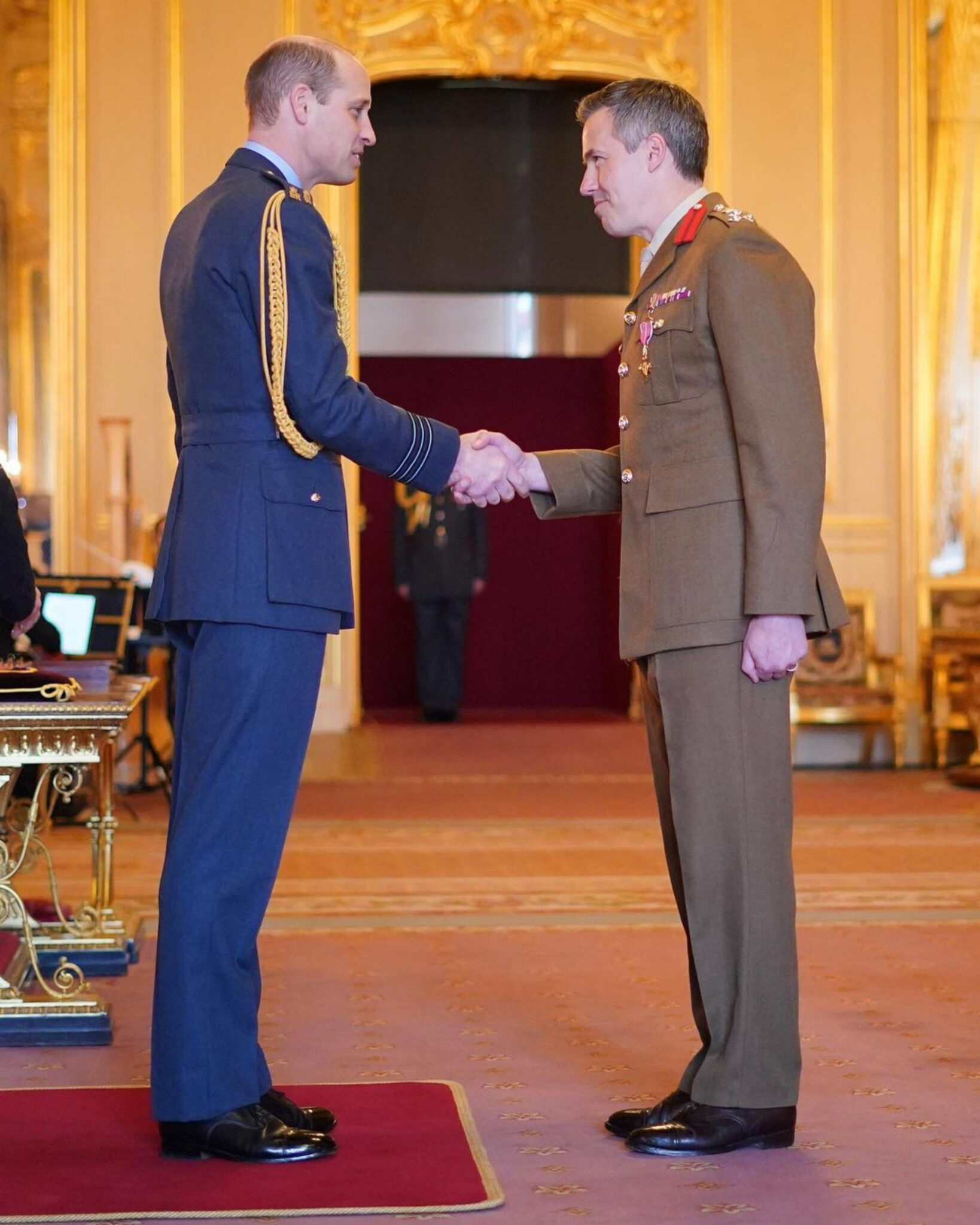 Prince William host an Investiture Ceremony at Windsor Castle – The ...