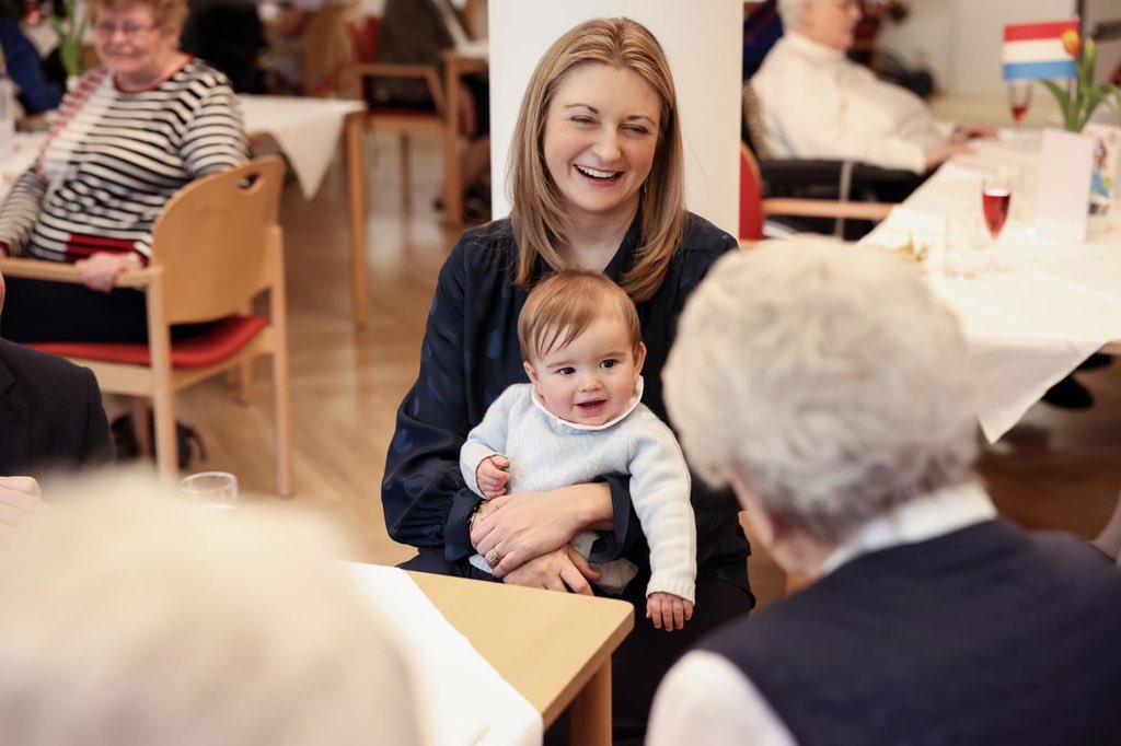 HGD Guillaume, Hgd Stéphanie and prince francis visited “Servior ...