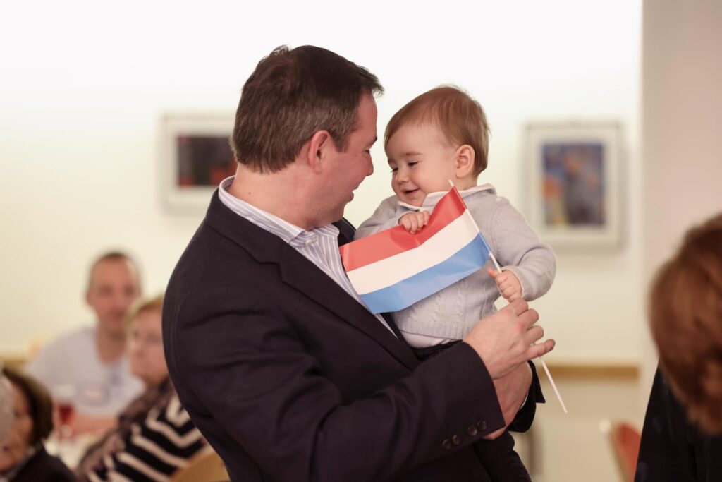 HGD Guillaume, Hgd Stéphanie and prince francis visited “Servior ...