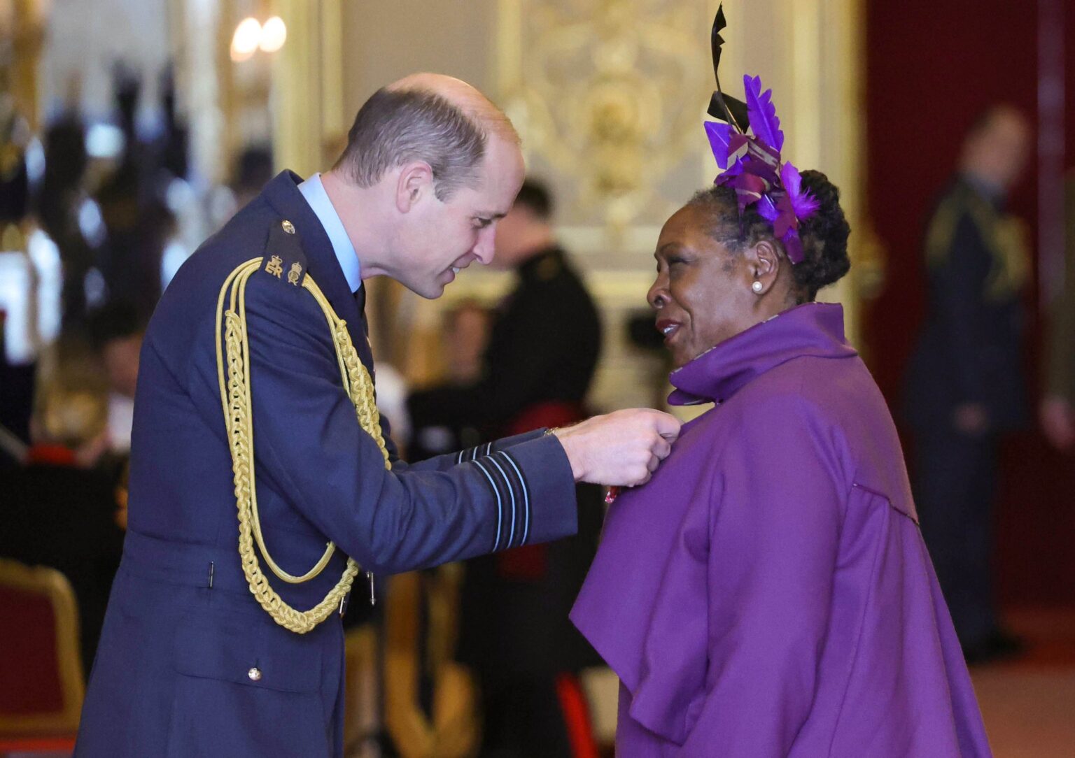 Prince William host an Investiture Ceremony at Windsor Castle – The ...