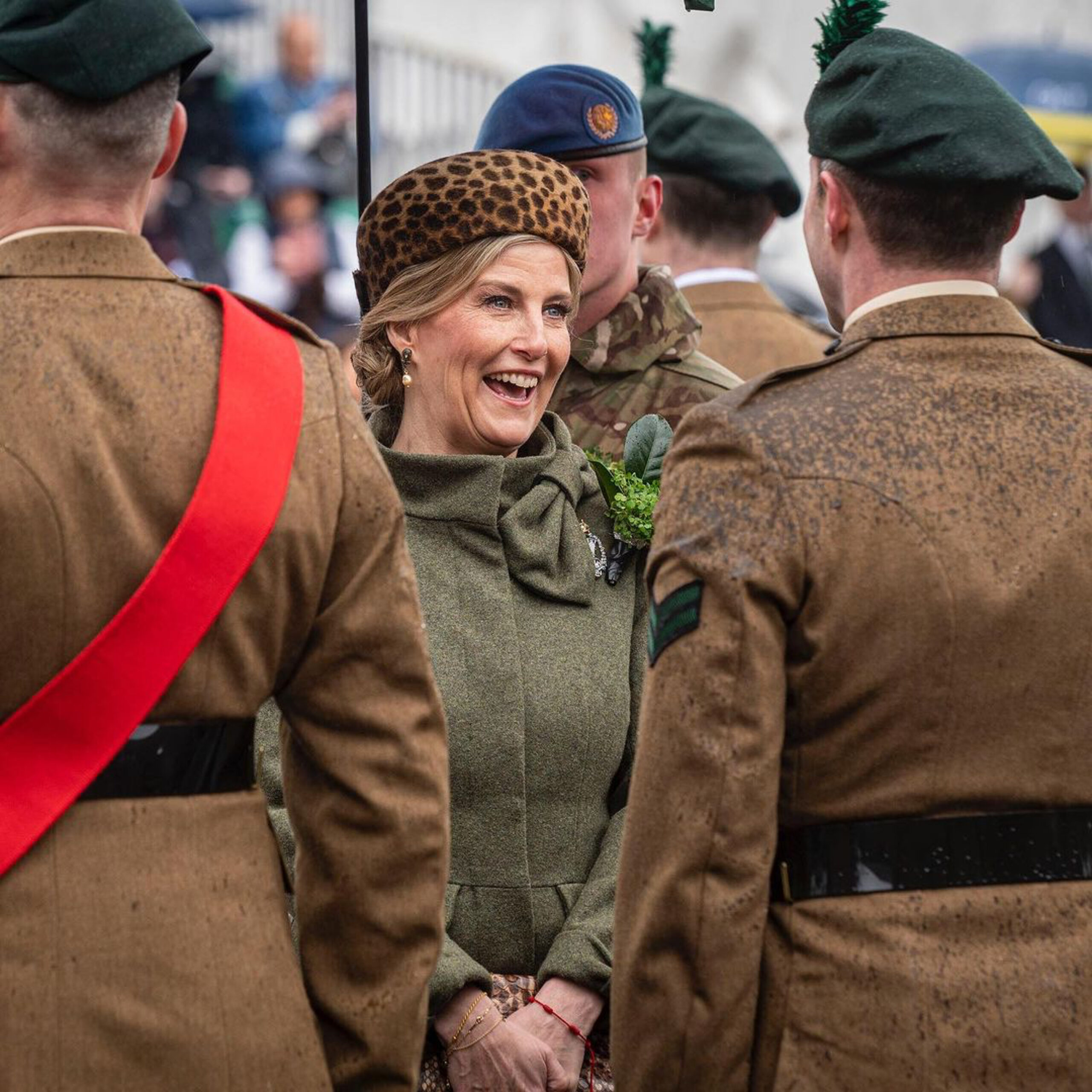 The Duchess of Edinburgh visited the 2nd Battalion, The Royal Irish ...