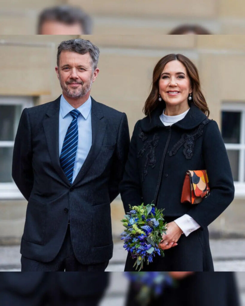 King Frederik and Queen Mary arrived for the opening of the exhibition FREDERIK X — King of ...