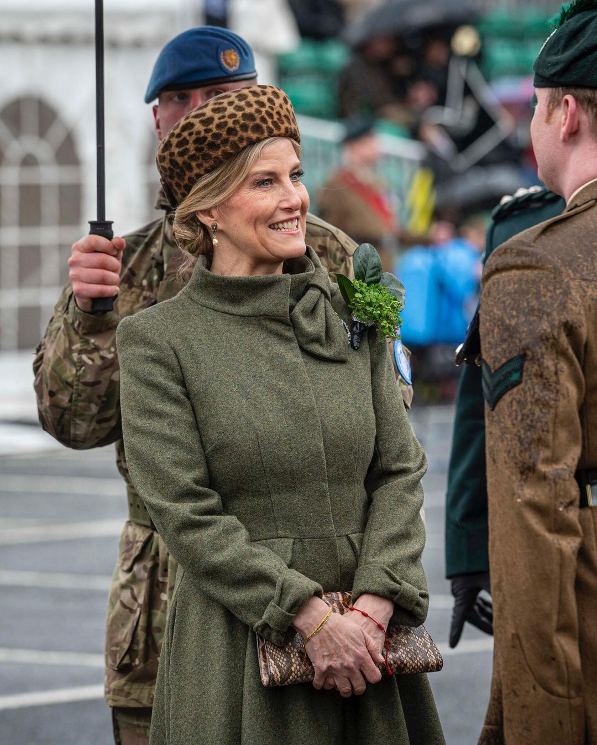 The Duchess of Edinburgh visited the 2nd Battalion, The Royal Irish ...