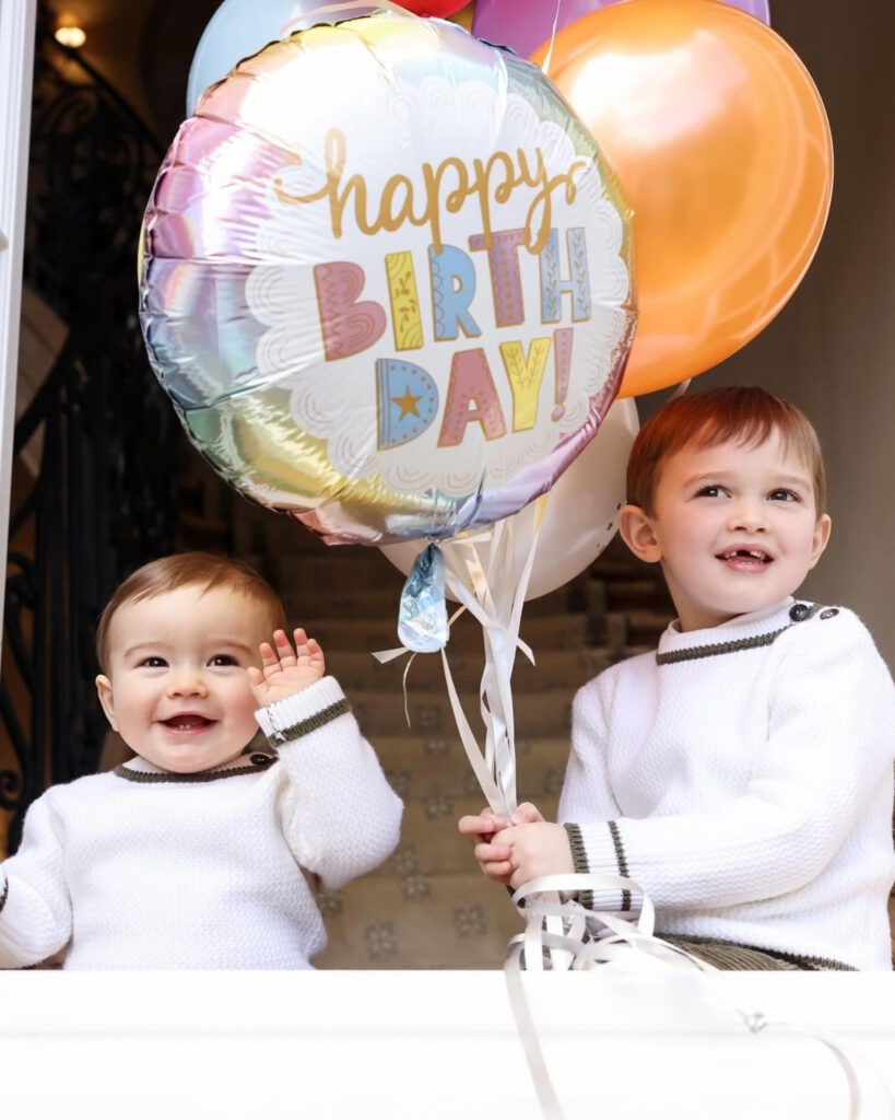 new pictures of Prince François were released ahead his 1st birthday ...