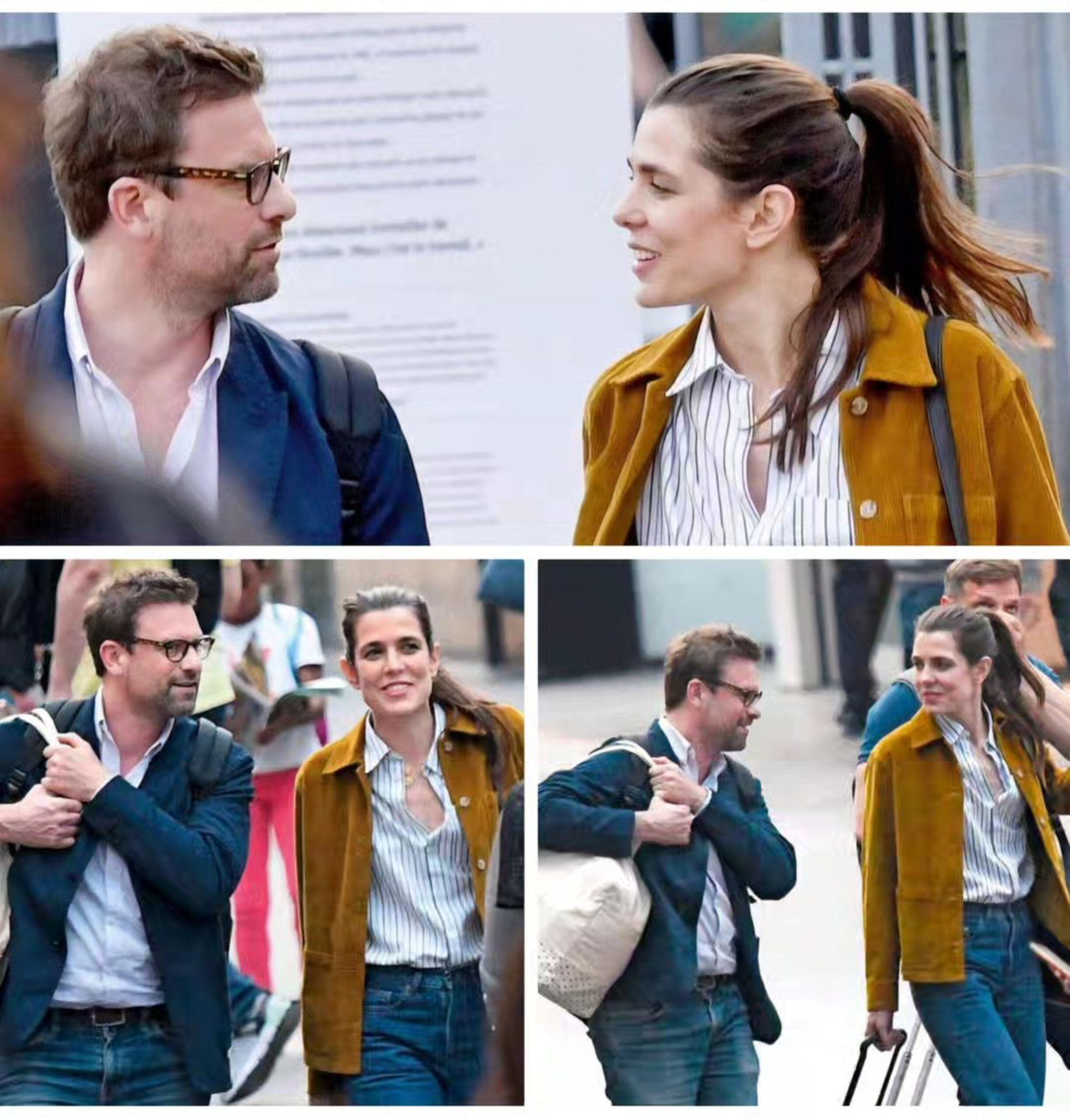 Charlotte Casiraghi and Nicolas Mathieu in Paris – The Real My Royals