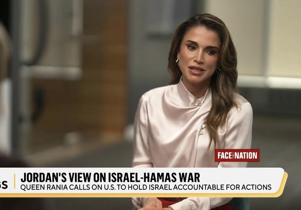 Queen Rania of Jordan | Interview with Margaret Brennan on CBS ‘Face ...