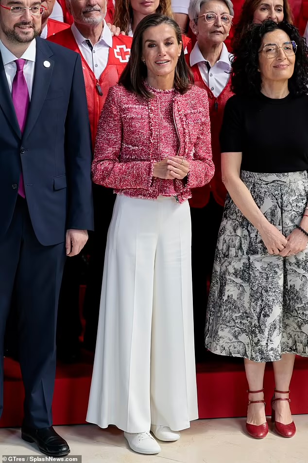Queen letizia attend Red Cross event in Oviedo – The Real My Royals