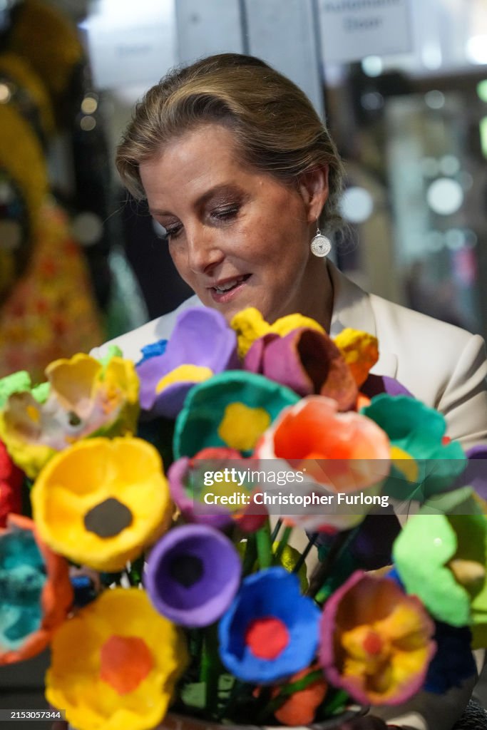 the Duchess of Edinburgh visited the Seashell Trust in Cheadle – The ...