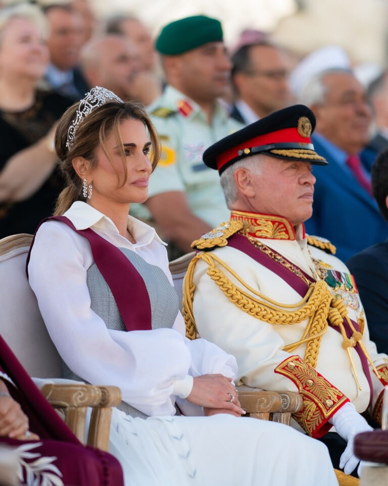 The Jordanian Royal Family attend the celebrations of the Silver ...