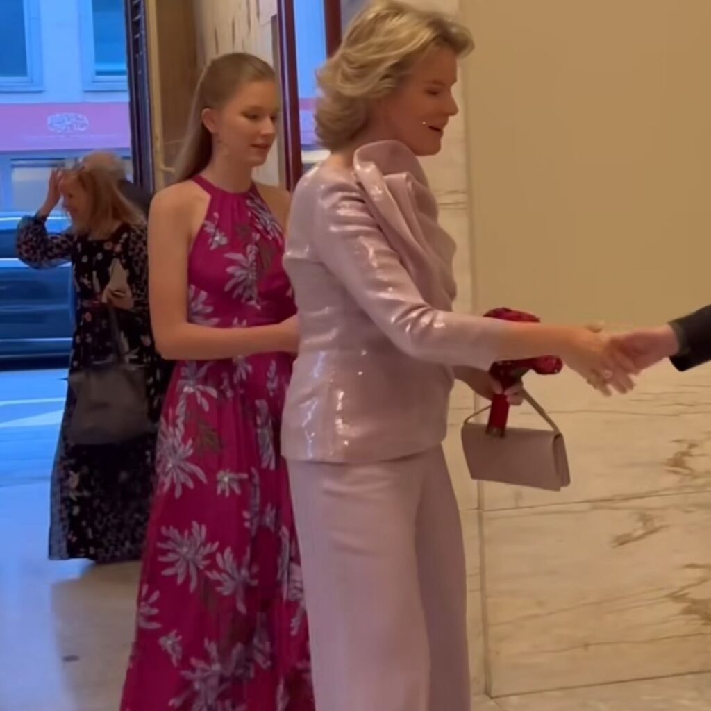 Queen Mathilde & Princess Eleonore attend Queen Elisabeth International ...