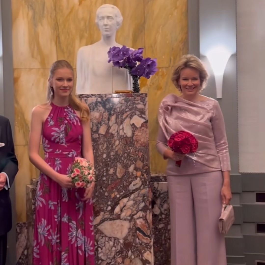 Queen Mathilde & Princess Eleonore attend Queen Elisabeth International ...